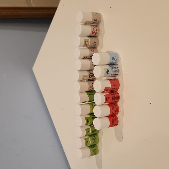 pucker protector | Makeup | 9 Mini Pucker Protector Lip Balms | Poshmark